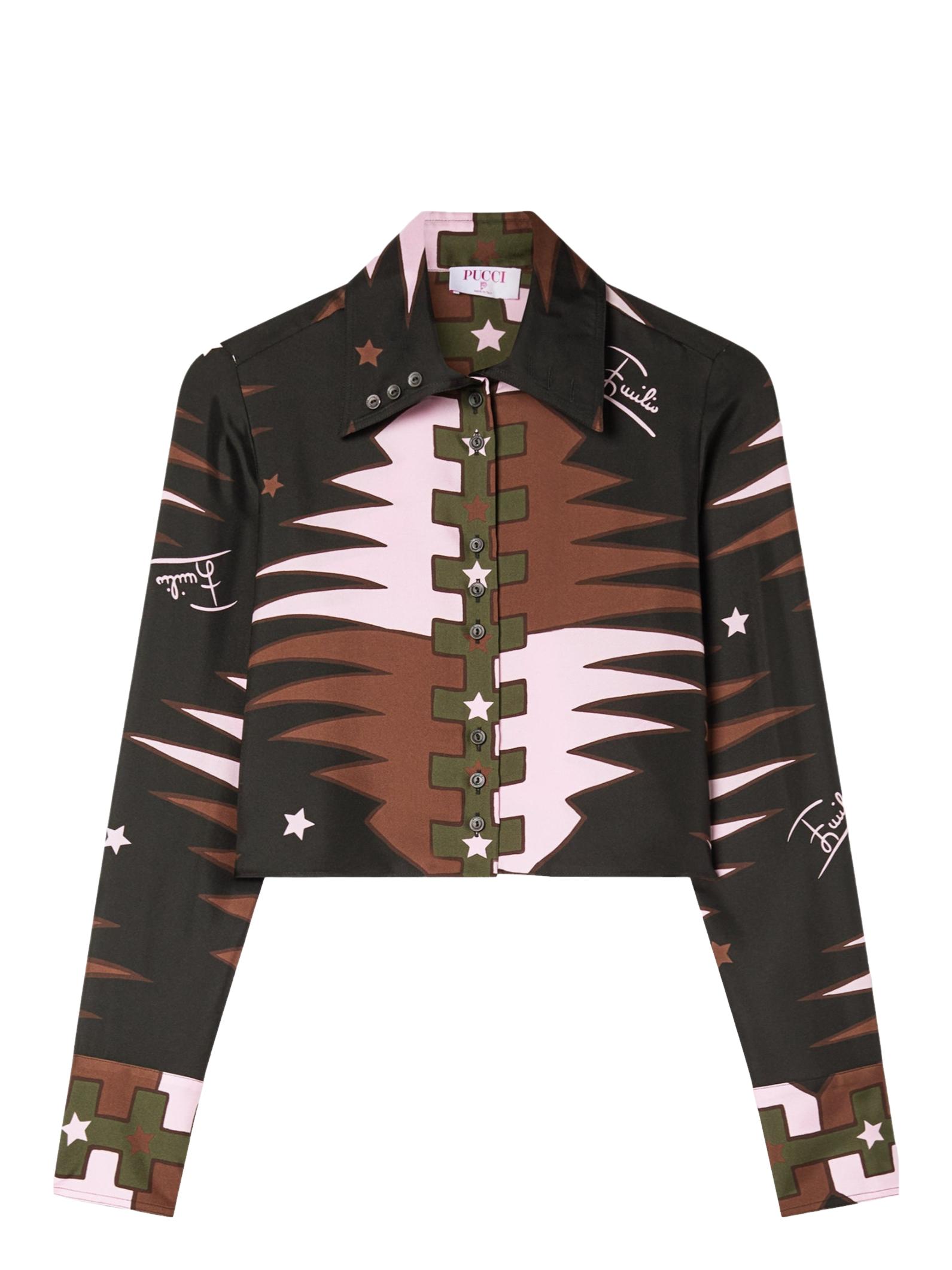EMILIO PUCCI marmo-print cabin trolley